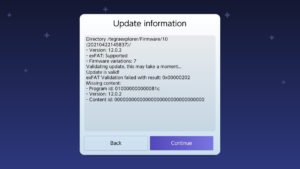 Daybreakで本体バージョンをアップデートする - もぐ淡々