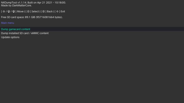 SwitchのゲームやDLCをバックアップできる「nxdumptool」 – もぐ淡々